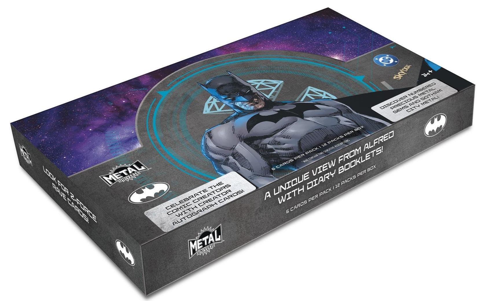 2025 Batman Skybox Metal Universe Hobby Box - (12) Packs – Republic ...